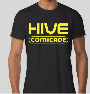 Hive Full Logo T Shirt – HIVE Comicade